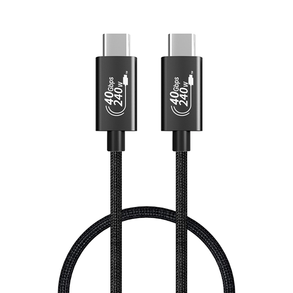 240W USB4 Type-C PD Fast Charging / 40Gbps Data Cable (1m)
