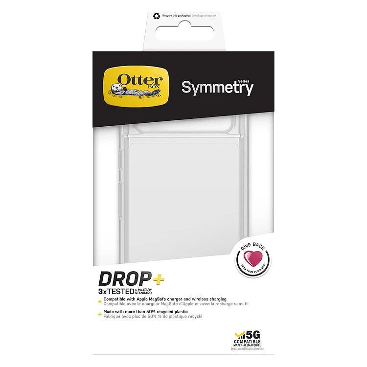 OtterBox Symmetry Case for Google Pixel 7 Pro (Clear)