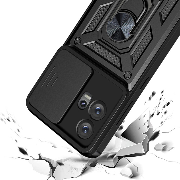 Slim Armour Shockproof Case for Motorola Edge 30 Fusion (Black)