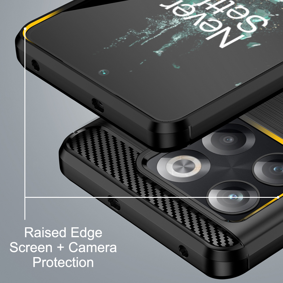 Flexi Carbon Fibre Case For OnePlus T Black