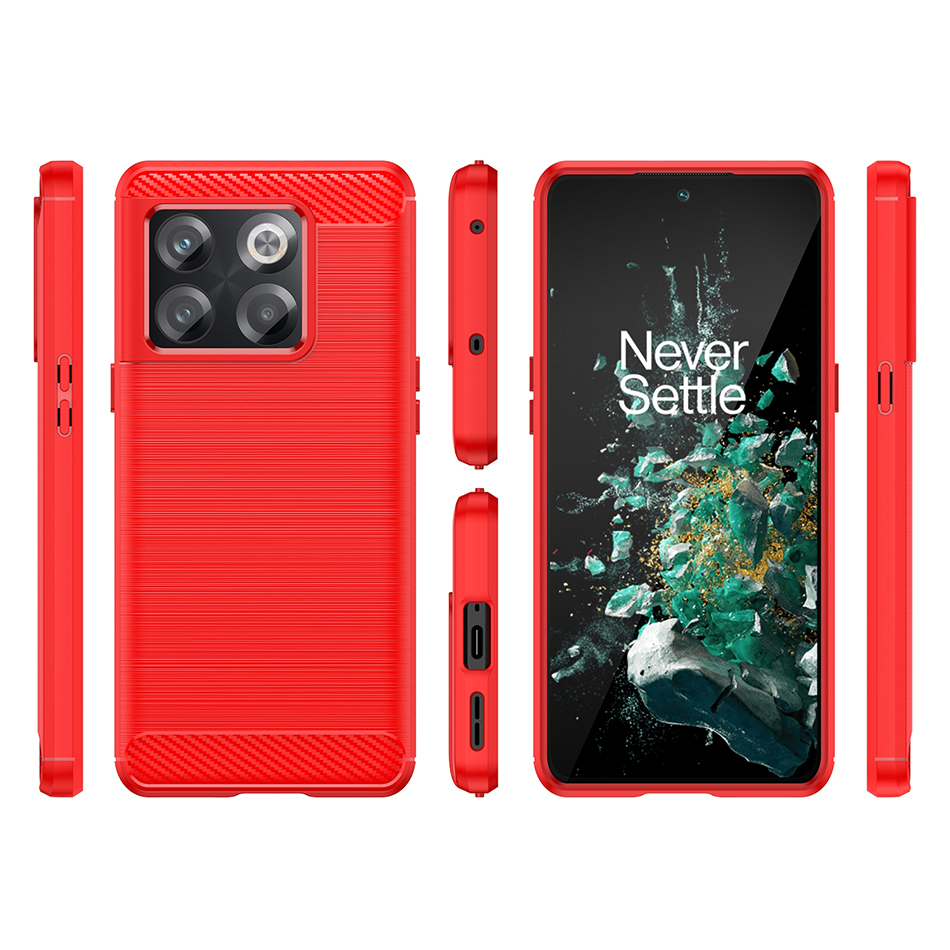 Flexi Carbon Fibre Case for OnePlus 10T (Red)