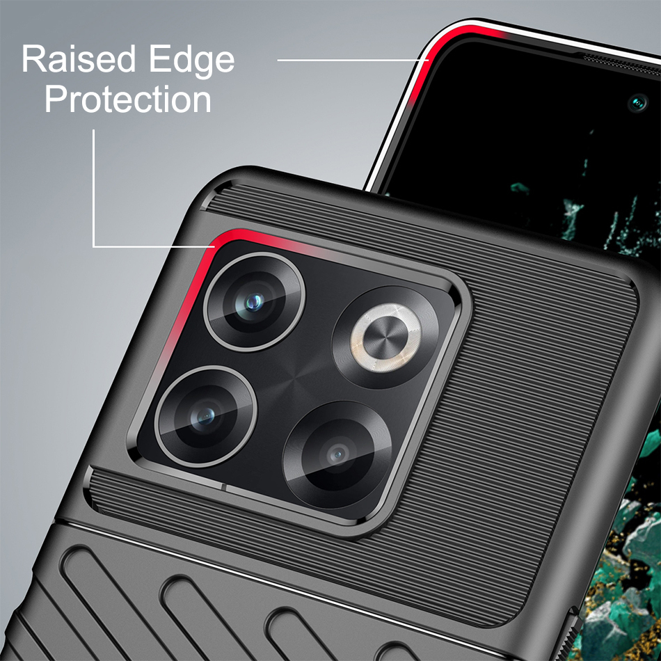 Flexi Thunder Shockproof Case for OnePlus 10T (Black)