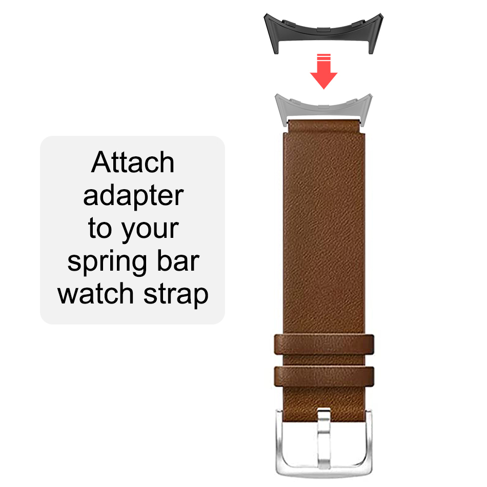 Band Connector Adapter for Google Pixel Watch 41mm (Black)