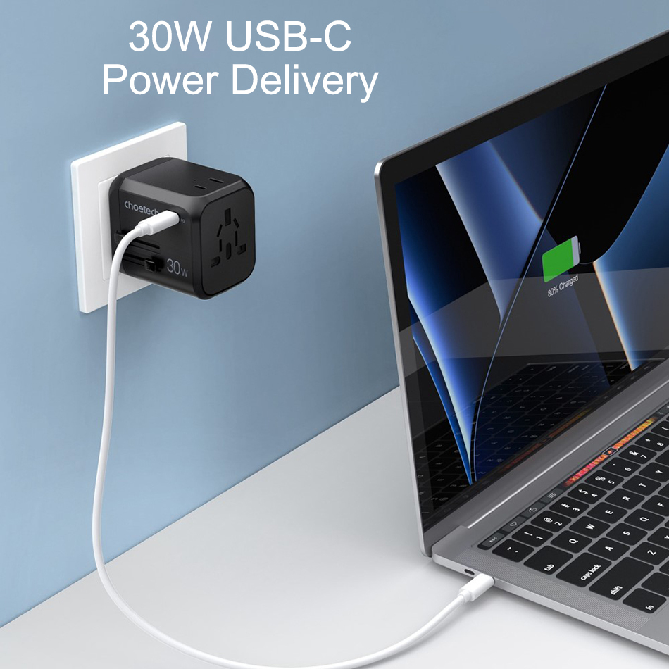 Choetech 30W PD USB Type-C Travel Charger Adapter for Phone