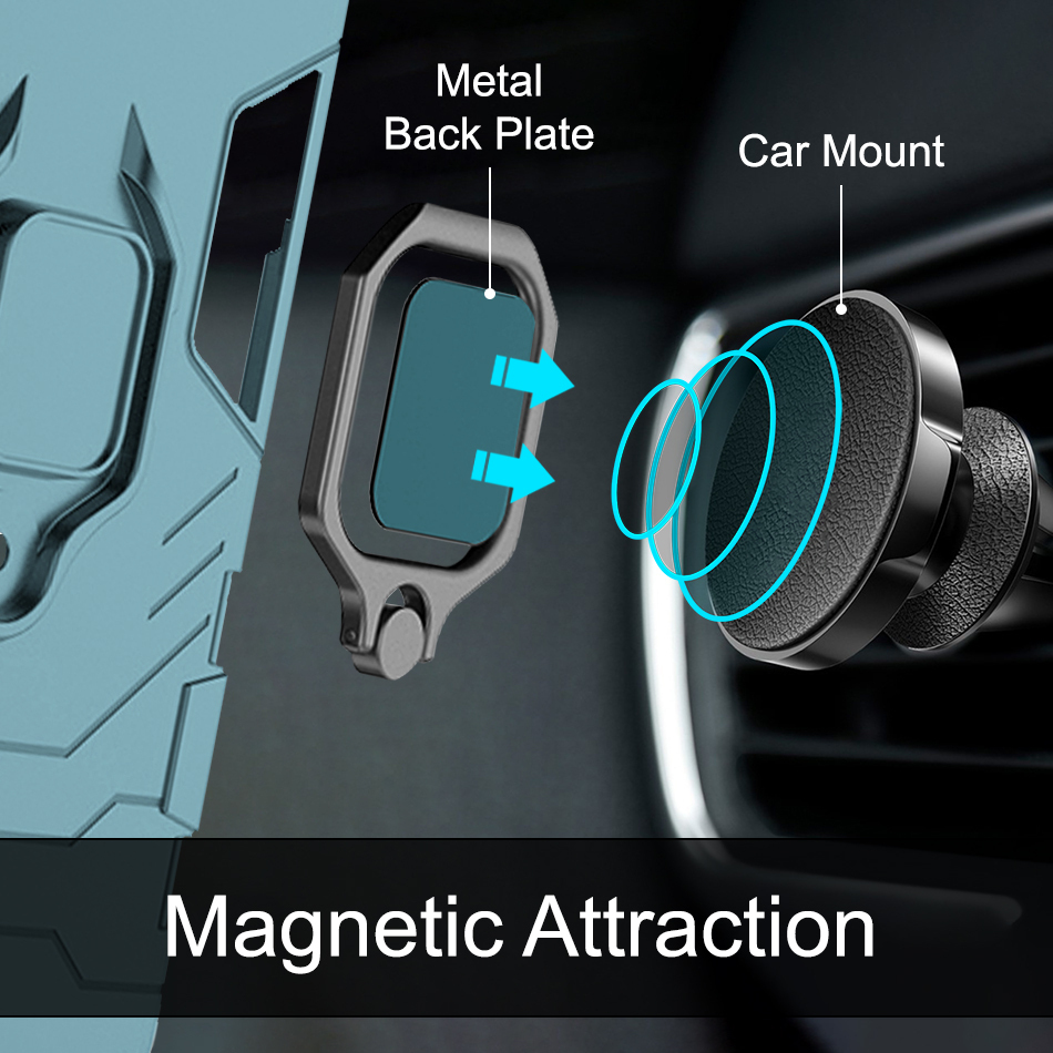 Slim Armour Shockproof Case for Samsung Galaxy S23 Ultra (Blue)