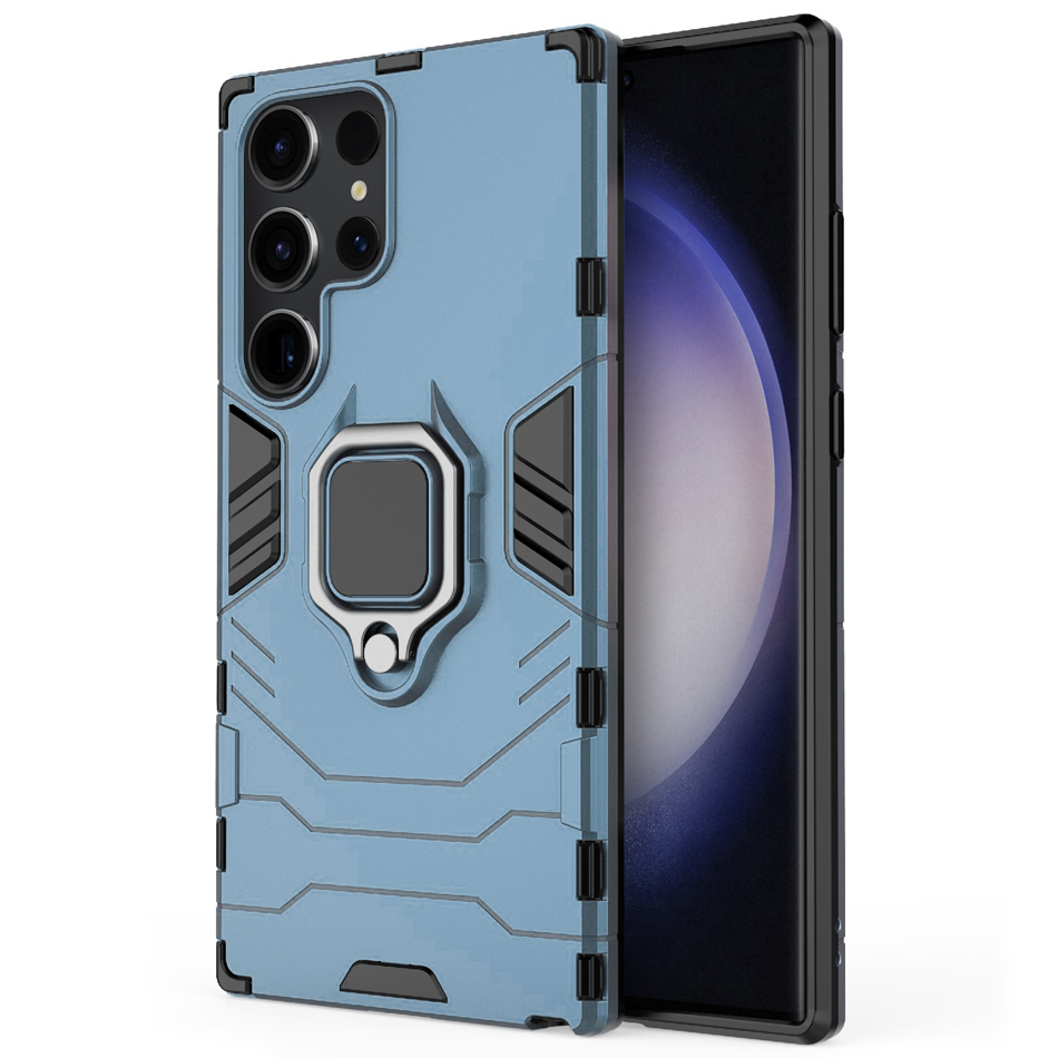 Slim Armour Shockproof Case for Samsung Galaxy S23 Ultra (Blue)