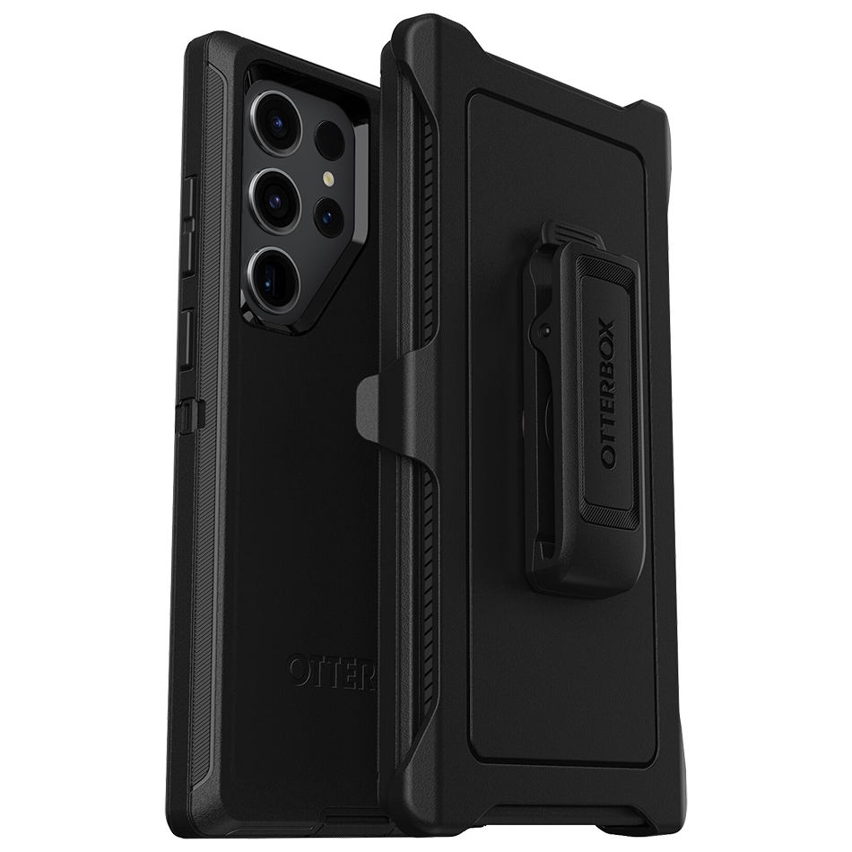 OtterBox Defender Case for Samsung Galaxy S23 Ultra (Black)