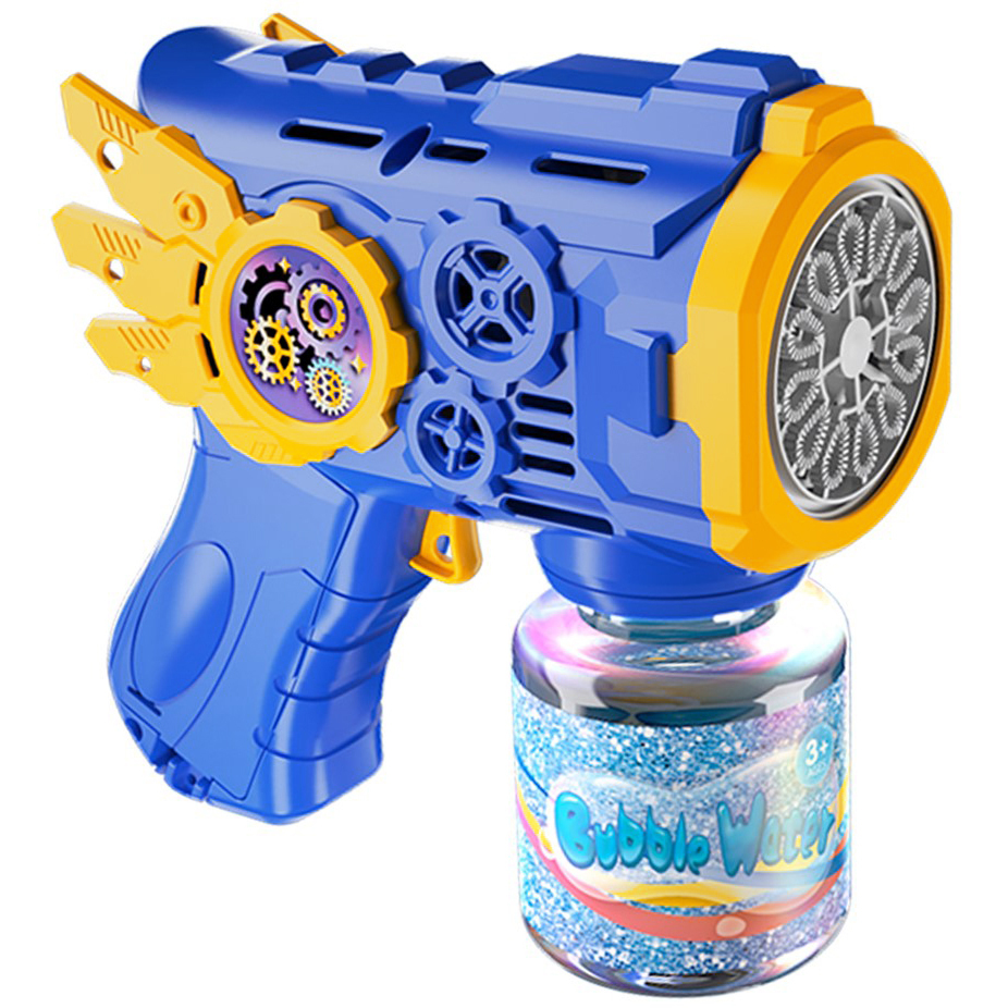 Automatic Bubble Blaster Kids Toy Machine Gun (12-Hole)