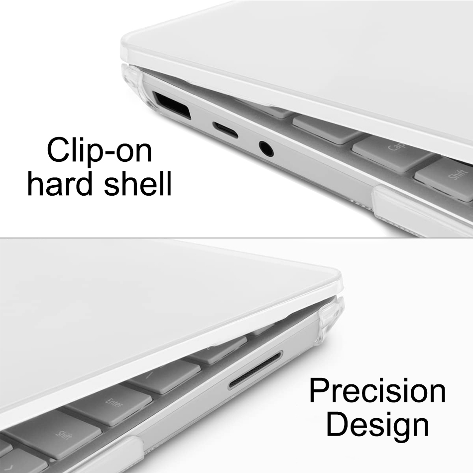 Clear Hard Case for Surface Laptop 5 / 4 / 3 (13.5") (Metal)