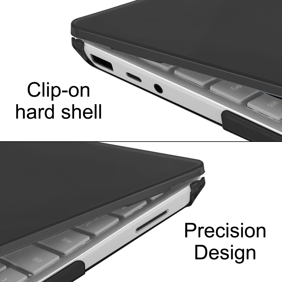 Frosted Case for Surface Laptop 5 / 4 / 3 (13.5") (Metal) (Black)