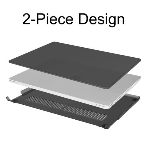 Frosted Case for Surface Laptop 5 / 4 / 3 (13.5") (Metal) (Black)