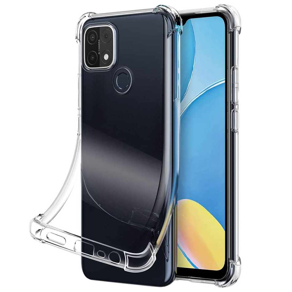 Flexi Gel Shockproof Case for Oppo A15 (Clear)