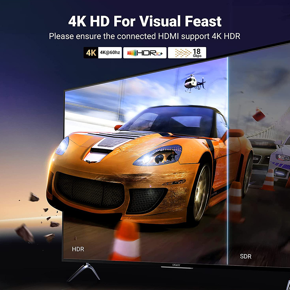 UGreen 4K HDMI Male to Female Extension Cable (1m)