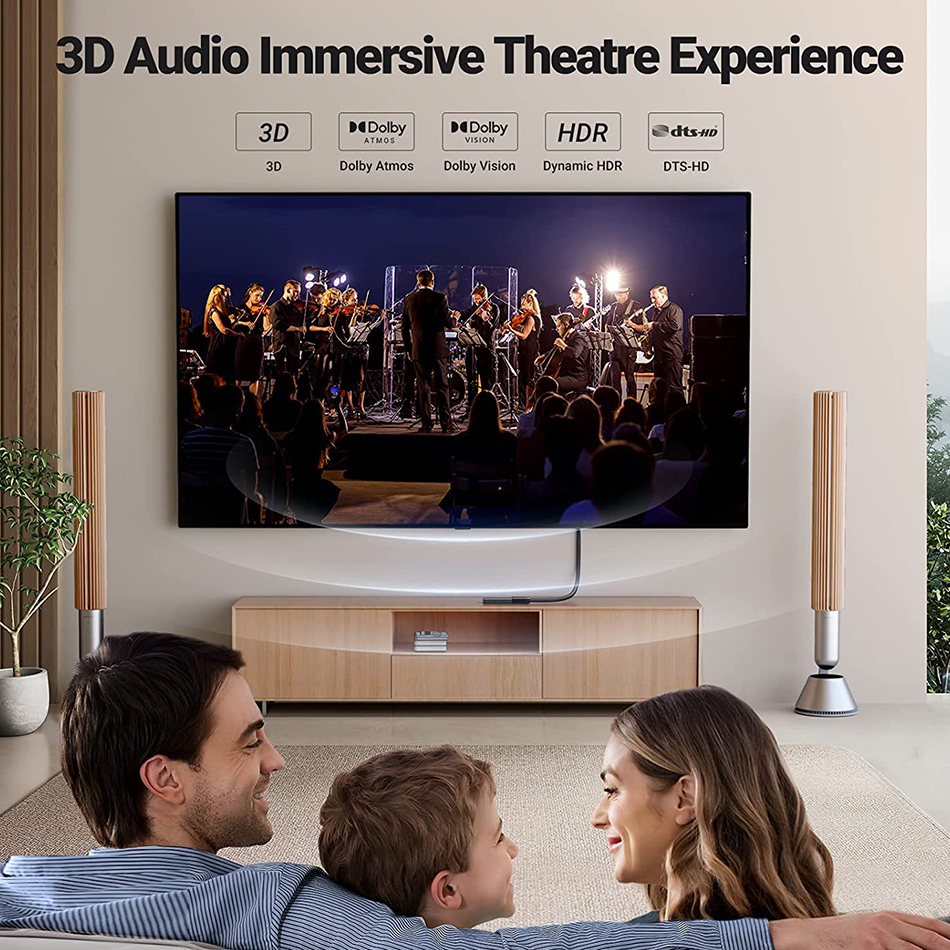 UGreen 4K HDMI Male to Female Extension Cable (1m)