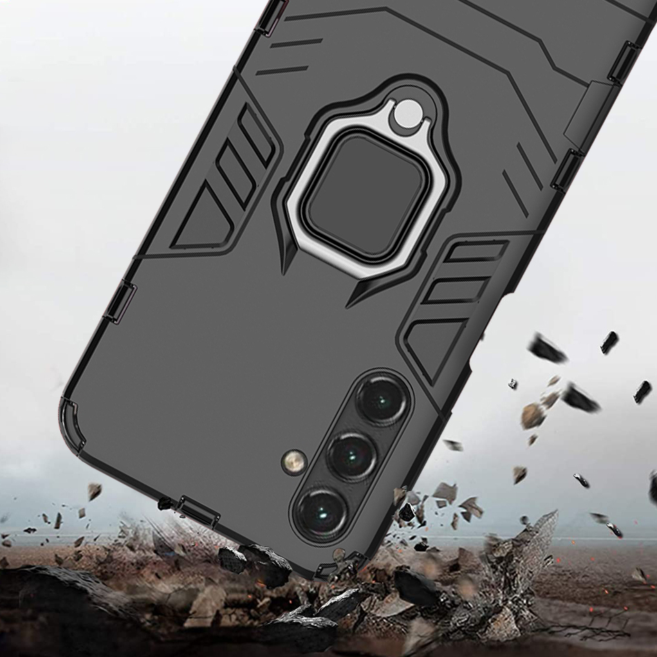 Slim Armour Shockproof Case for Samsung Galaxy A14 5G (Black)