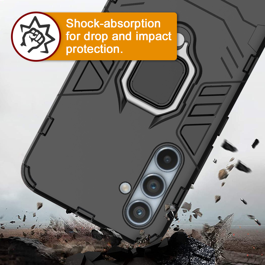 Slim Armour Shockproof Case for Samsung Galaxy A54 5G (Black)