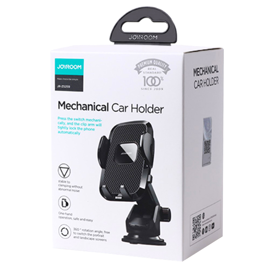 Joyroom Suction Cup Dashboard / Windshield Car Mount Phone Holder