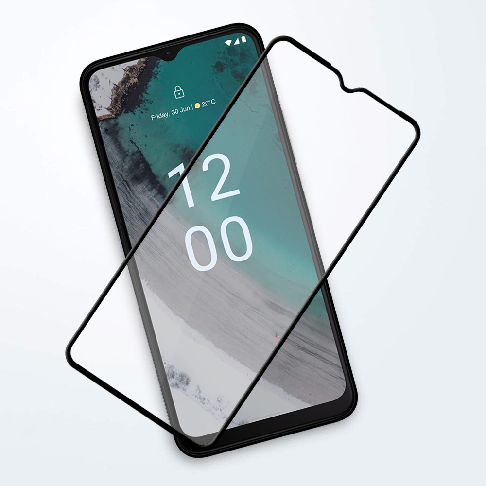 Full Coverage Tempered Glass Screen Protector for Nokia C32