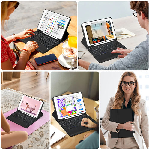 Wireless Bluetooth Touchpad Keyboard for Phone / Tablet / Laptop