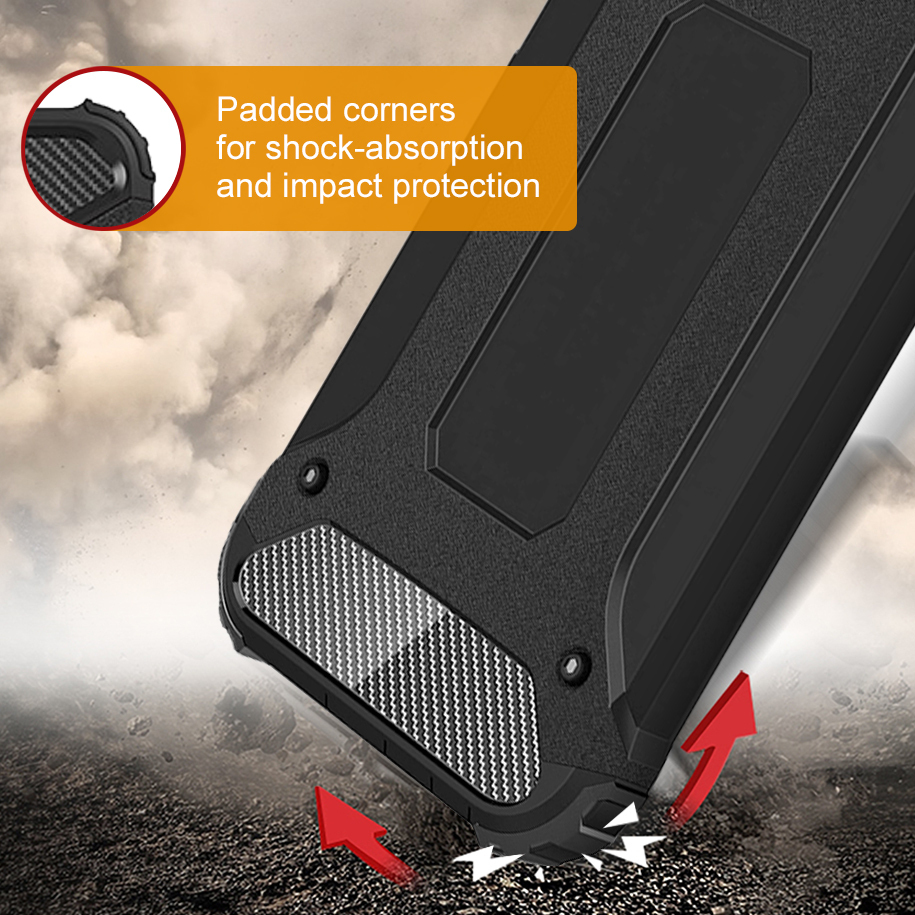 Military Defender Shockproof Case for Samsung Galaxy S6 (Black)