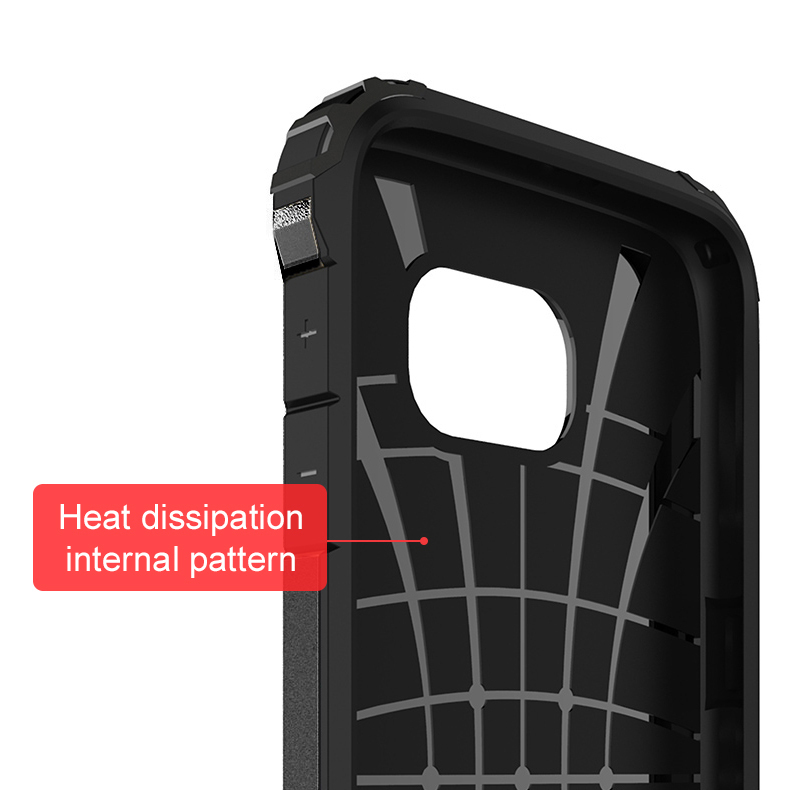 Military Defender Shockproof Case for Samsung Galaxy S6 (Black)