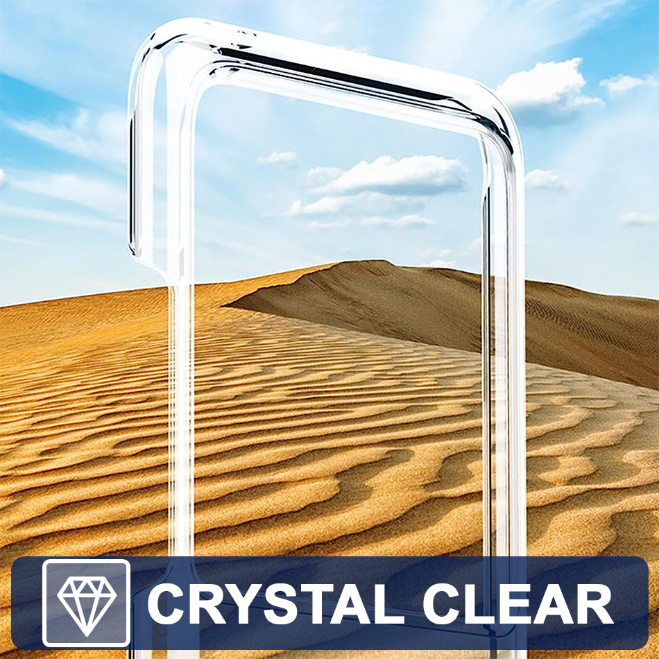 Crystal Hard Shell Case for Motorola Razr 40 Ultra (Clear)