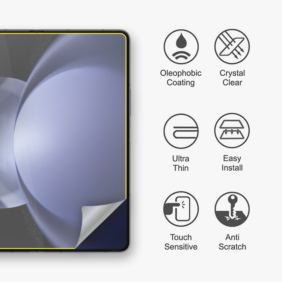 Hydrogel TPU Film Screen Protector for Samsung Galaxy Z Fold5