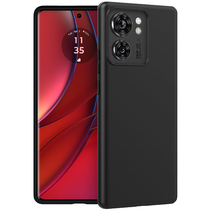 Flexi Slim Stealth Case for Motorola Edge 40 (Black)