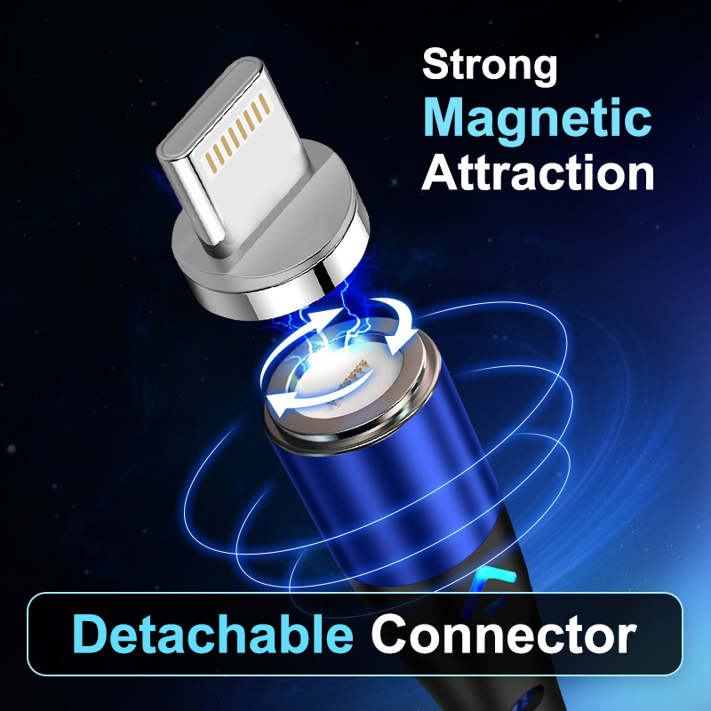 Enkay Lightning Magnetic Charging Cable for iPhone / iPad (1m)