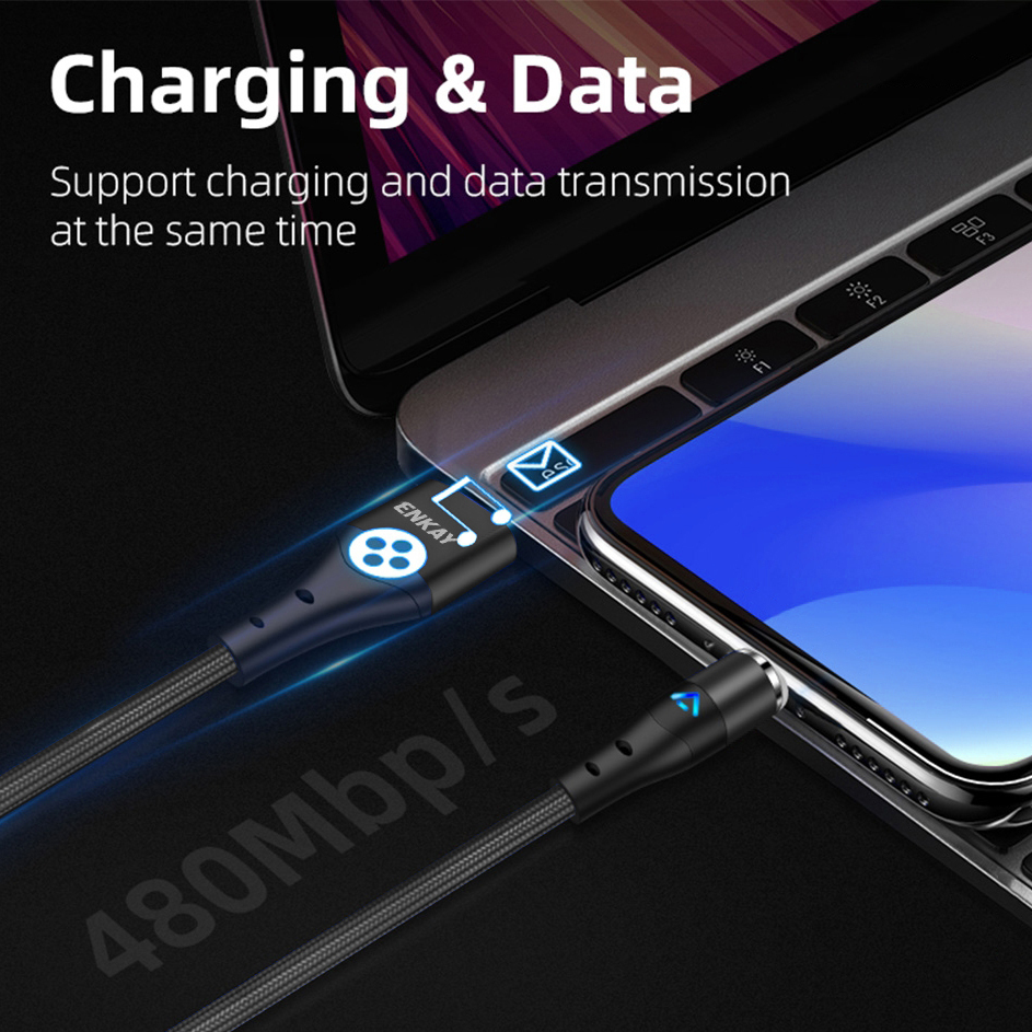 Enkay USB Type-C Magnetic Charging Cable (1m)