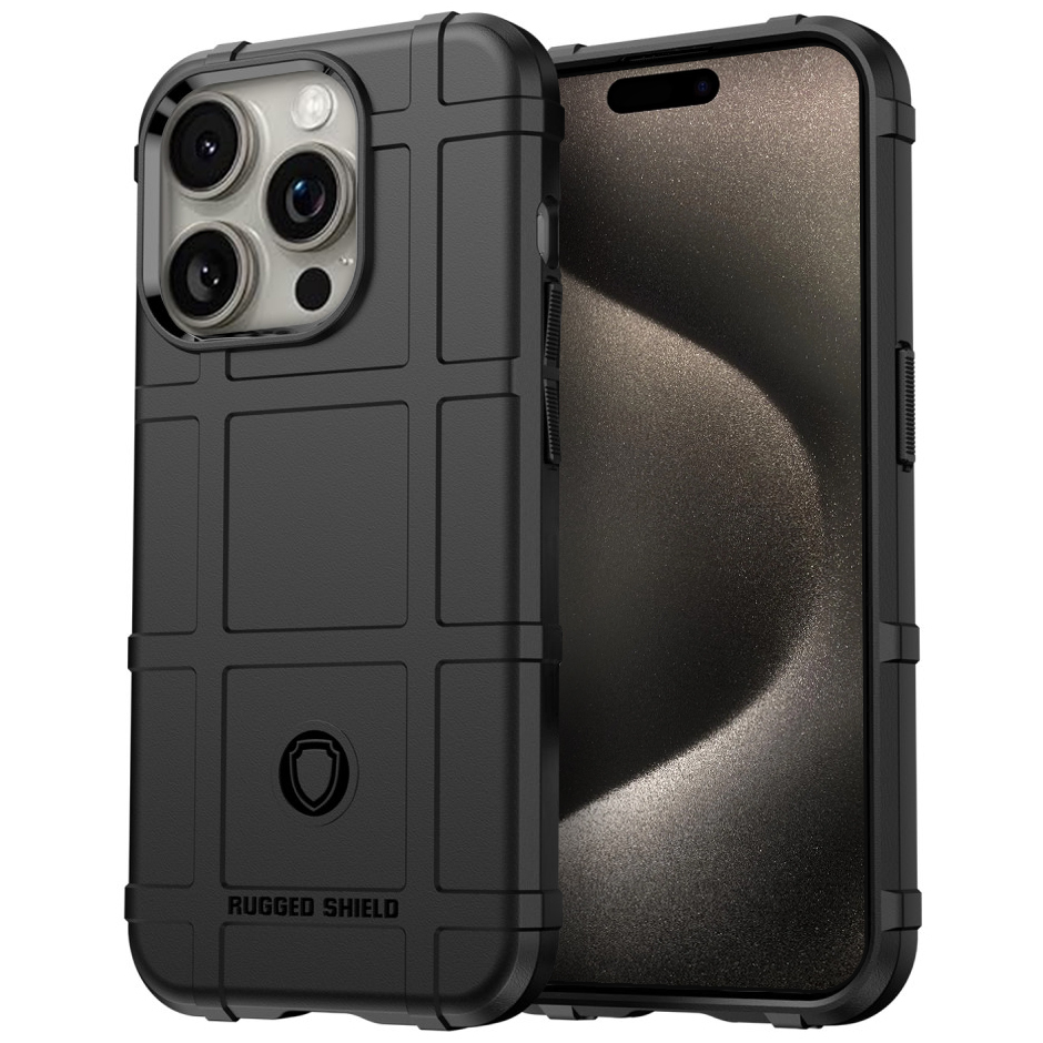 Anti-Shock Grid Shockproof Case for Apple iPhone 15 Pro Max