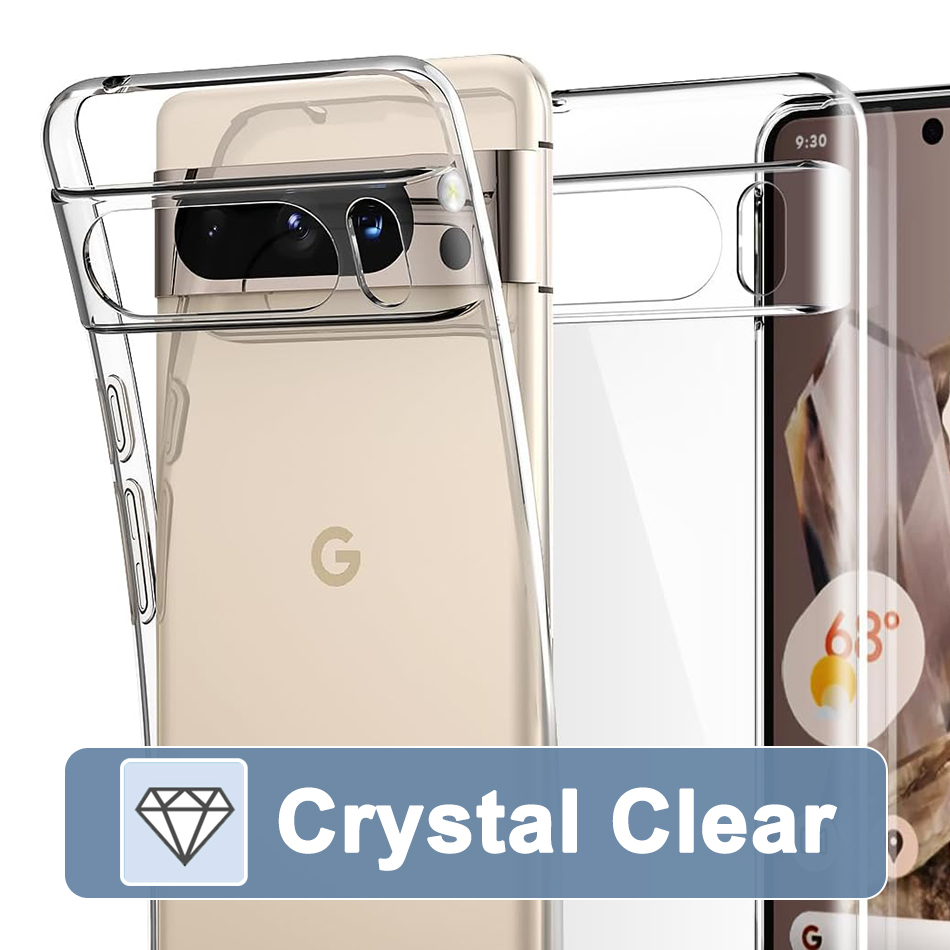 Flexi Slim Gel Case for Google Pixel 8 Pro (Clear)