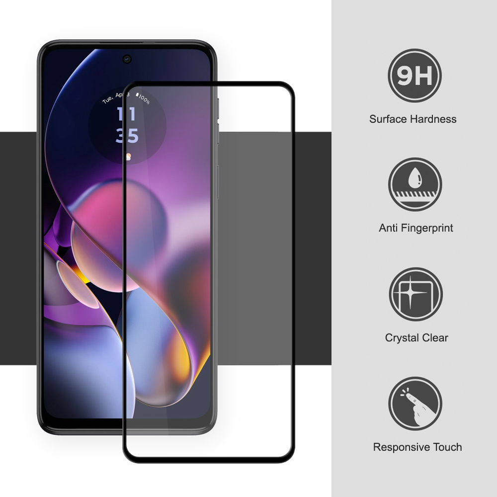 Full Tempered Glass Screen Protector for Motorola Moto G54