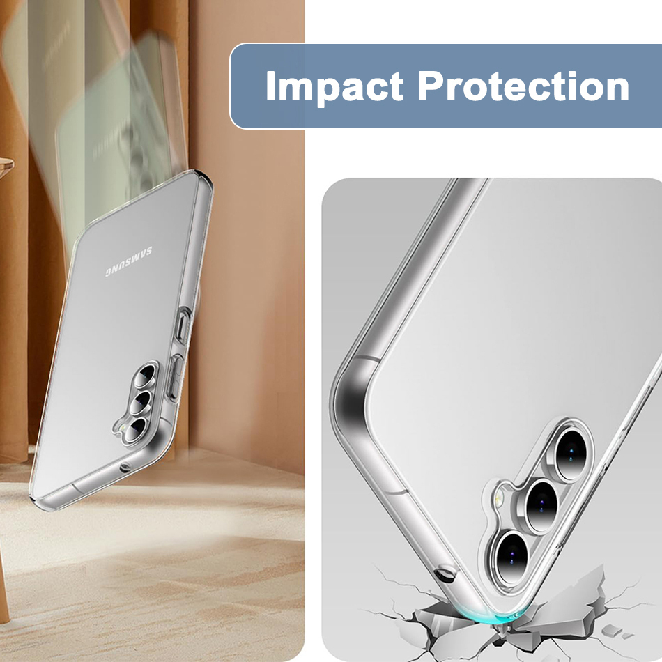 Flexi Slim Gel Case for Samsung Galaxy A05s (Clear)