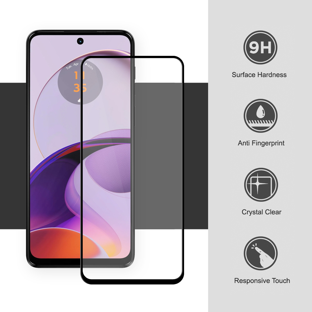 Full Tempered Glass Screen Protector for Motorola Moto G14