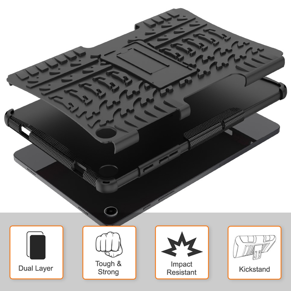 Dual Layer Tough Shockproof Case for Samsung Galaxy Tab A9+