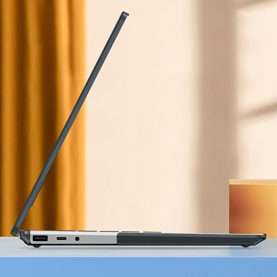 Glossy Hard Case for Microsoft Surface Laptop Go 3 / 2 (Black)