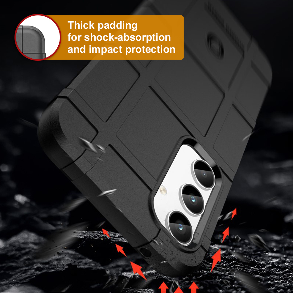 Anti-Shock Grid Texture Shockproof Case for Samsung Galaxy A35 5G