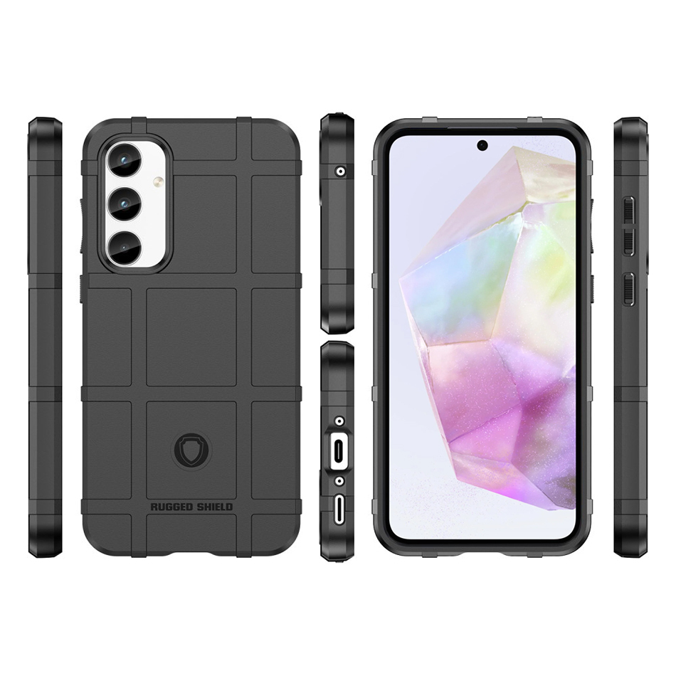 Anti-Shock Grid Texture Shockproof Case for Samsung Galaxy A35 5G