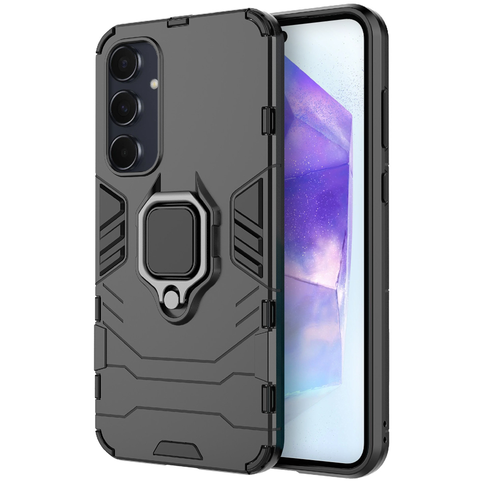 Slim Armour Shockproof Case for Samsung Galaxy A55 5G (Black)