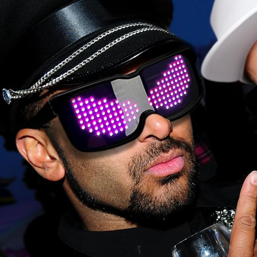 Dynamic LED Party Glasses / Bluetooth App Control