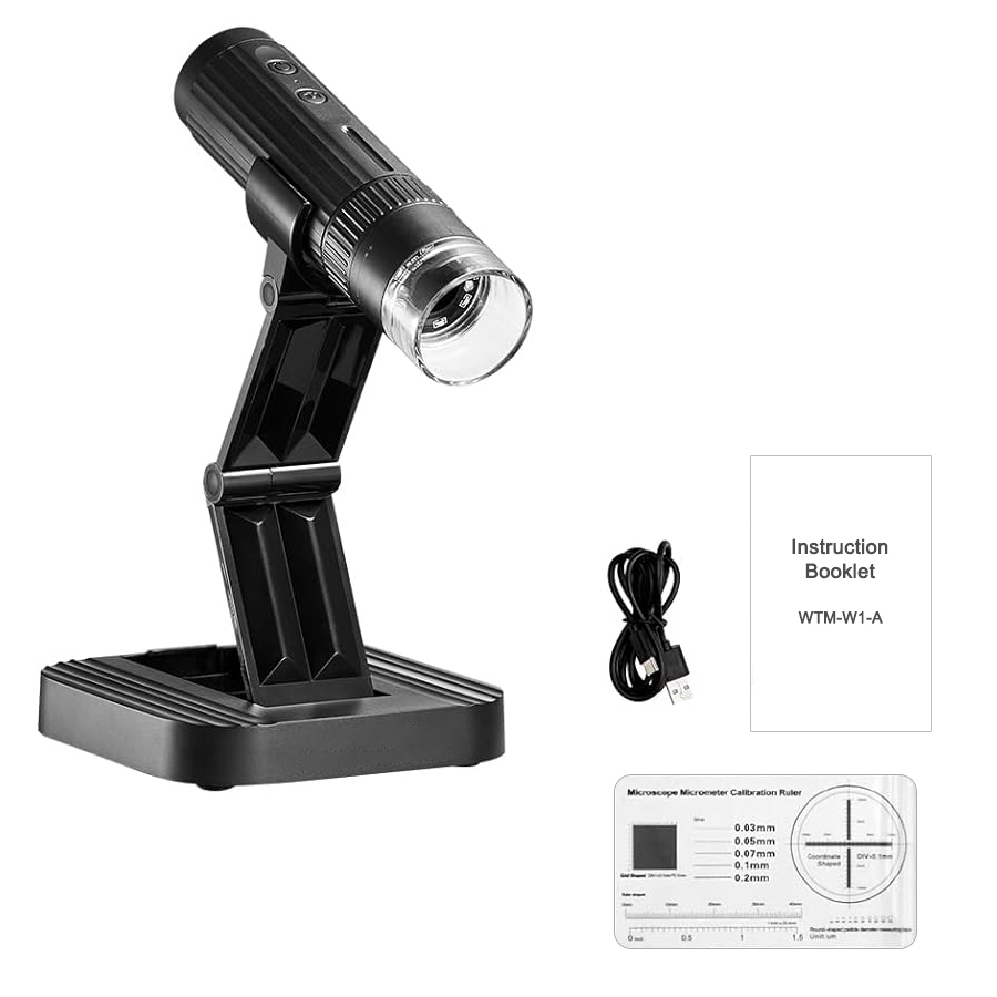 WiFi Wireless Digital Microscope Camera 50x-1000x Zoom for Phone