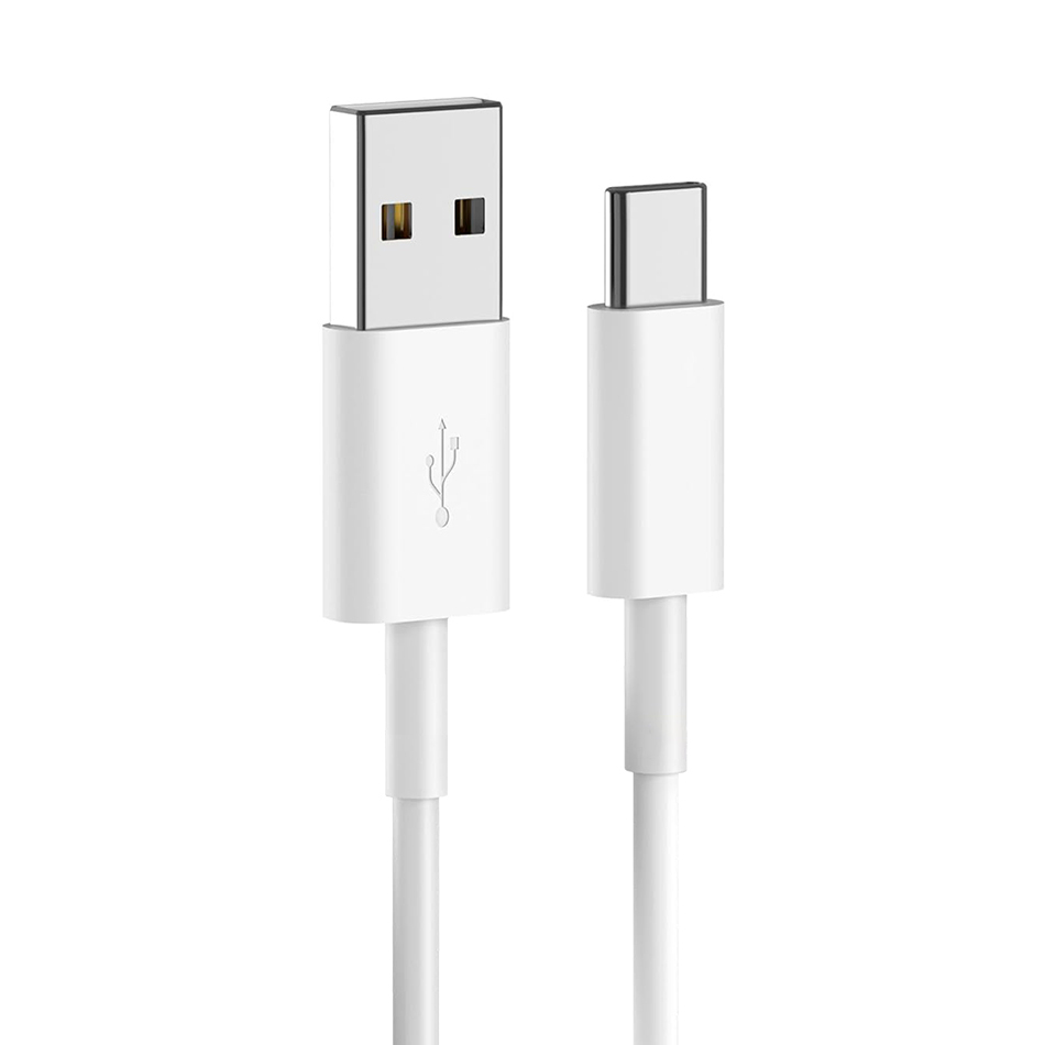 Short USB Type-C Charging Cable (30cm) (White)