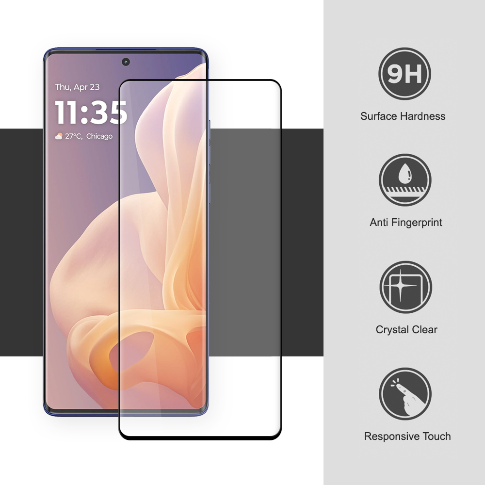 3D Curved Tempered Glass Screen Protector for Motorola Moto G85