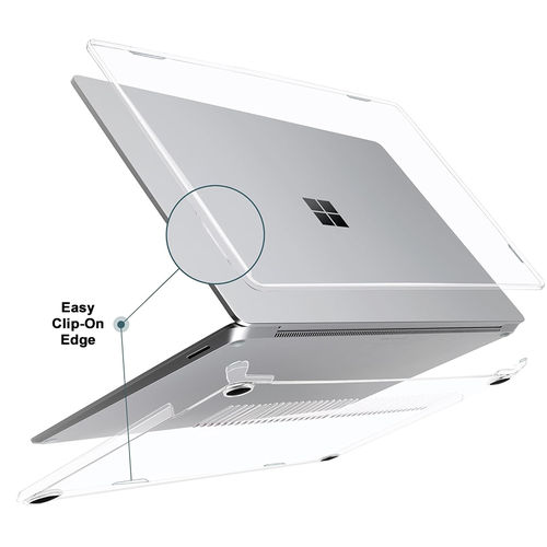Glossy Hard Case for Microsoft Surface Laptop 7 (13.8") (Clear)
