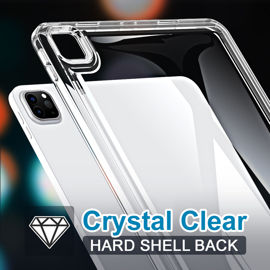 Hybrid Acrylic Shockproof Case for iPad Pro 11-inch 4th Gen Clear