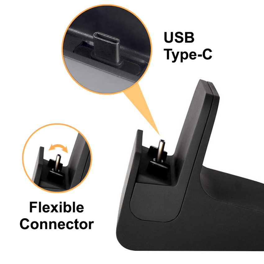 Stealth 15W USB Type-C Charging Dock Desktop Stand for Phone