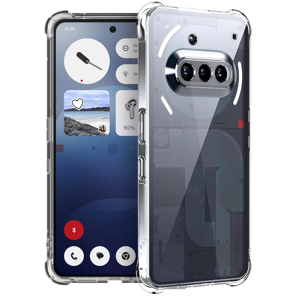 Flexi Gel Shockproof Case for Nothing Phone (3a) (Clear)