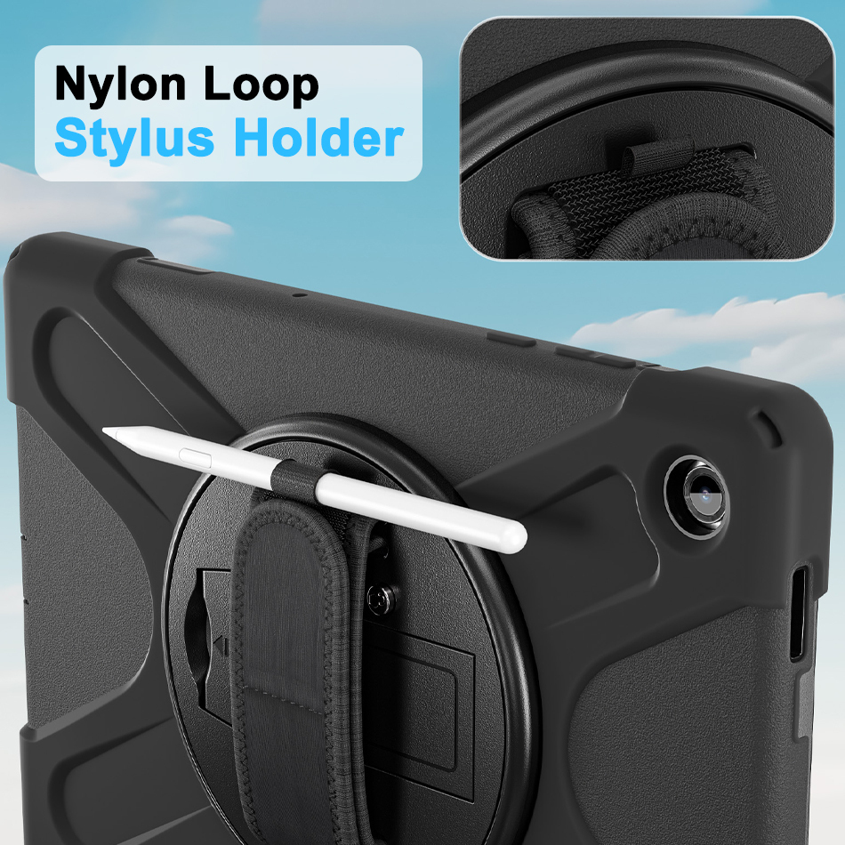 360 Hand Holder Strap Shockproof Case for Samsung Galaxy Tab A11+