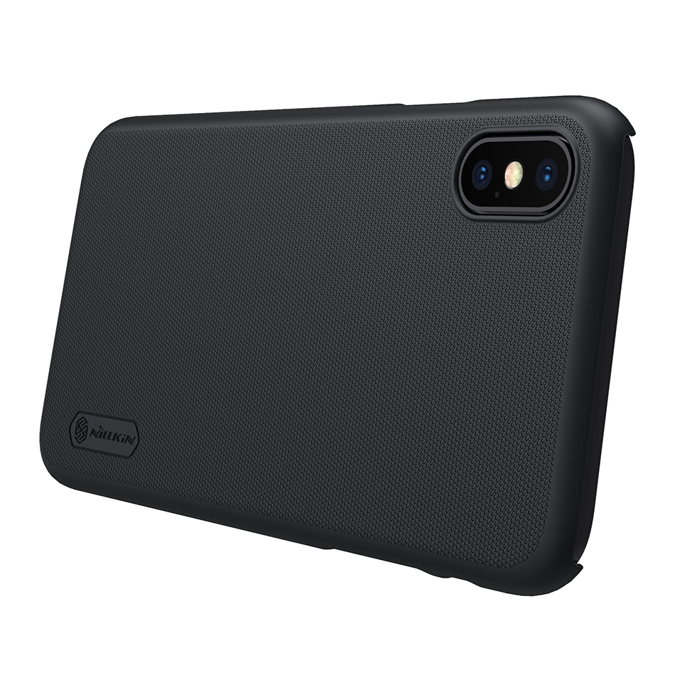 Nillkin Frosted Shield Case for Apple iPhone Xs (Black)